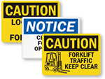 Forklift Lockout Tags - Inspection Tags and More