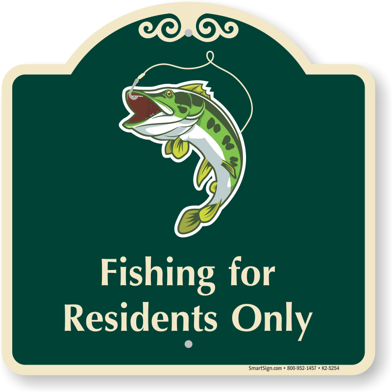 Fishing Signs - Catch and Release Signs