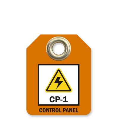 Control Panel 2-Sided Tag - Identification Tag, SKU: TG-0808