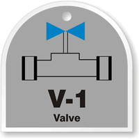 Energy Source Valve ID Tag - Identification Tags, SKU: TG-0396