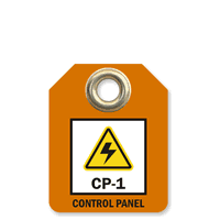 Control Panel 2-Sided Tag - Identification Tag, SKU: TG-0808