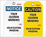 Lockout Tags by Use for Equipment, Electrical & Safety
